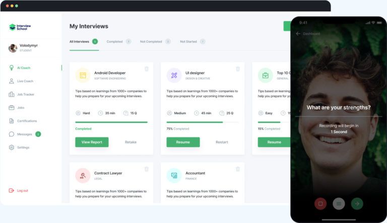 Mock Interview Software and AI Practice Interviews - Interview School