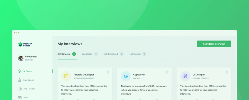 Mock Interview Software and AI Practice Interviews - Interview School